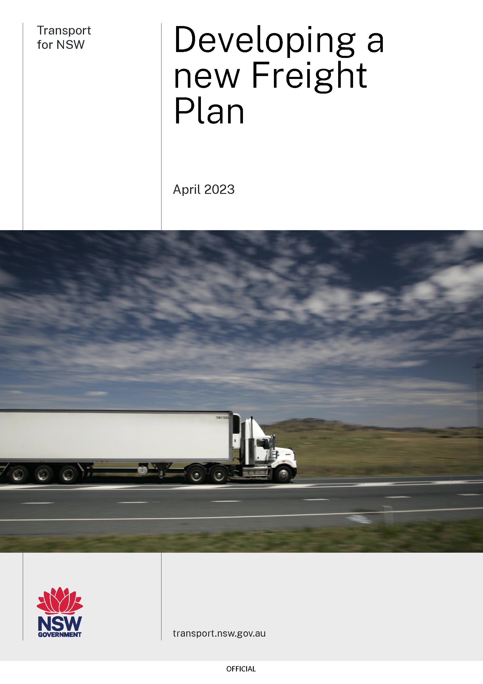 A new freight plan for transport | Have Your Say